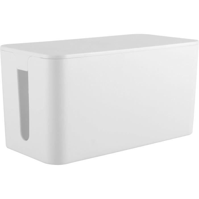 Cache multiprise Z2301-W, boîte de rangement pour câbles, boîtier cache ...