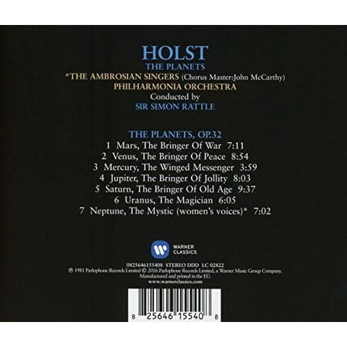 Warner Classics Holst: les Planètes - 825646155408 - Cdiscount Jeux vidéo