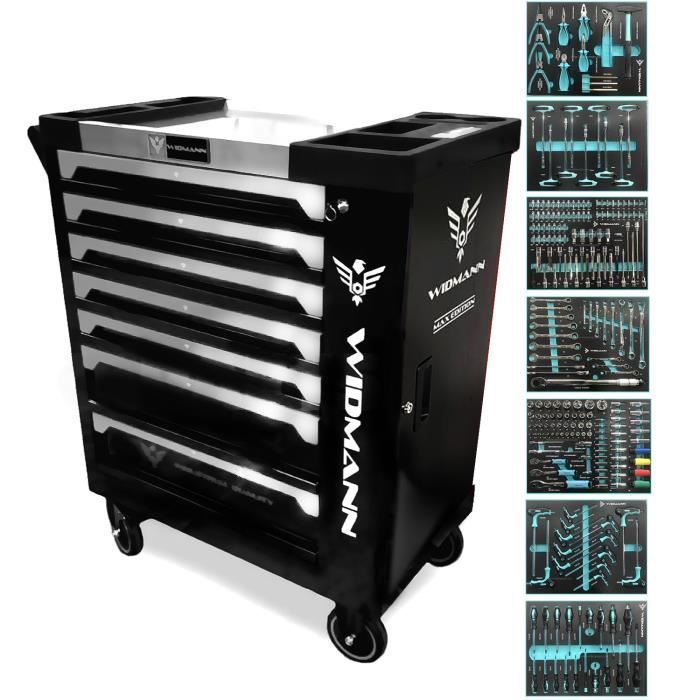 Servante d'atelier Widmann Tools Max edition 9/7 Layers - SILVER ...