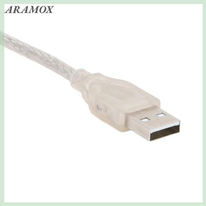ARAMOX Adaptateur USB vers série USB To Serial Adapter 3.3ft USB To ...