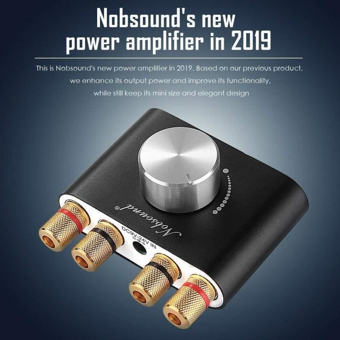 Amplificateur Mini - Nobsound - 2.0 Channel - 100W - Bluetooth - AUX ...