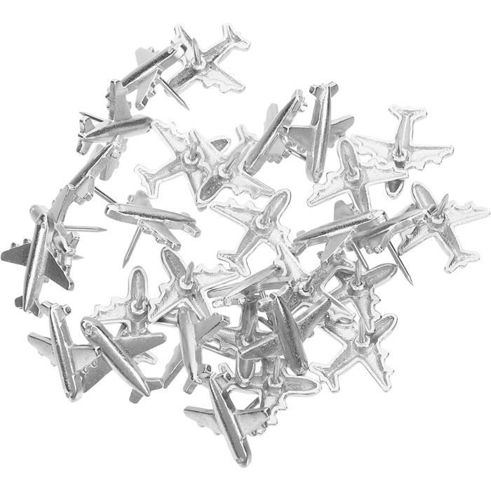 24 Pièces en Métal Punaise en Forme De Volet Punaises Punaises pour ...