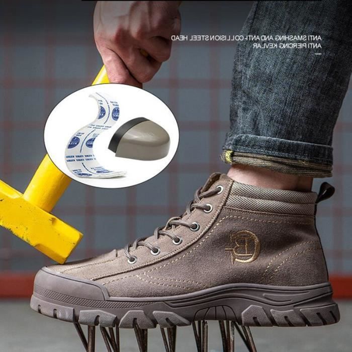 Chaussure de Sécurité Légère avec Embout en Acier - CUTEIN - Mixte ...
