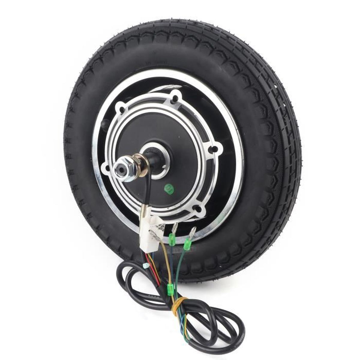 Roue Electrique Velo Ashata Moteur De Moyeu De Roue 1200W Moteur De Moyeu De Roue 10 Pouces ...