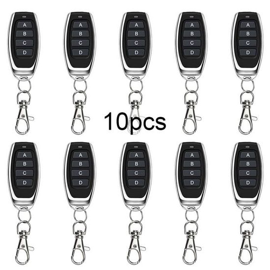 10 télécommande - QIACHIP 433 Mhz Universel Sans Fil Commutateur de ...