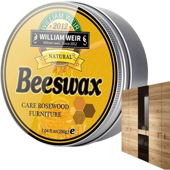 Cire d'abeille pour l'entretien des meubles - Entretien naturel du bois ...