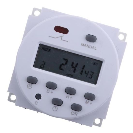 PROGRAMMATEUR D'ARROSAGE Minuterie numérique programmable 1 pièce fenteer - Cdiscount Jardin