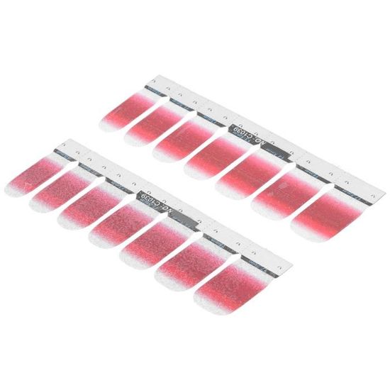 Zerone Bande de vernis à ongles Gradient Nail Art Transfer Sticker Auto ...