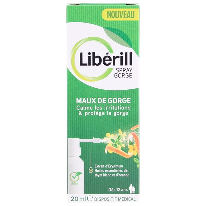Libérill Spray Maux de Gorge 20 ML - Cdiscount Santé - Mieux vivre