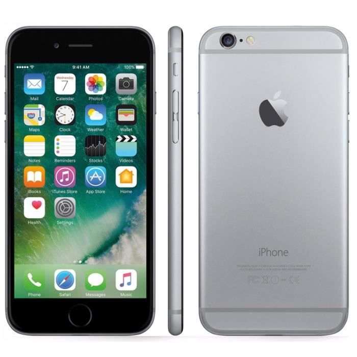 APPLE iPhone 6 Gris 16GB - Cdiscount Téléphonie
