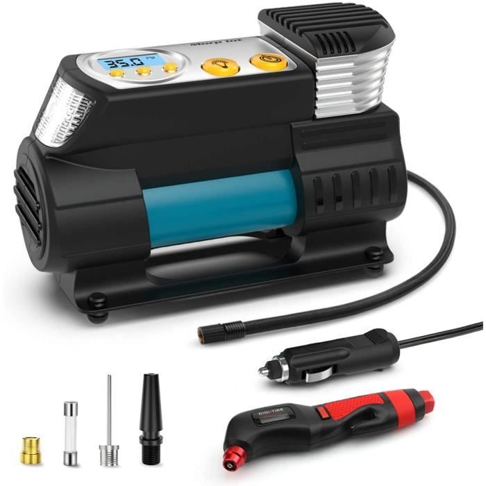 Compresseur Voiture Portable Gonfleur Pneus Electrique Compresseur d ...
