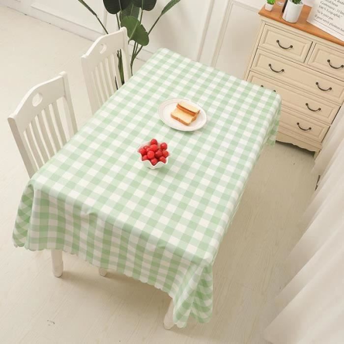 RUMOCOVO® Nappe de Table rectangulaire à carreaux couverture de Table ...