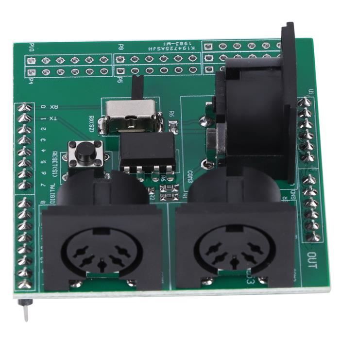 Carte MIDI de module de bouclier, Module d'adaptateur MIDI d'instrument ...