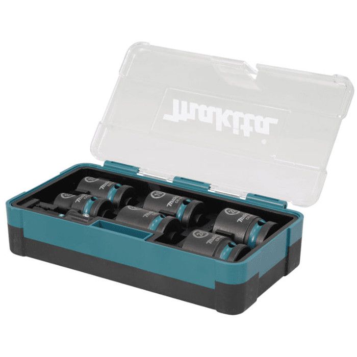 Coffret de 6 douilles IMPACT BLACK + Adaptateur HEXA 1/4'' - MAKITA E ...