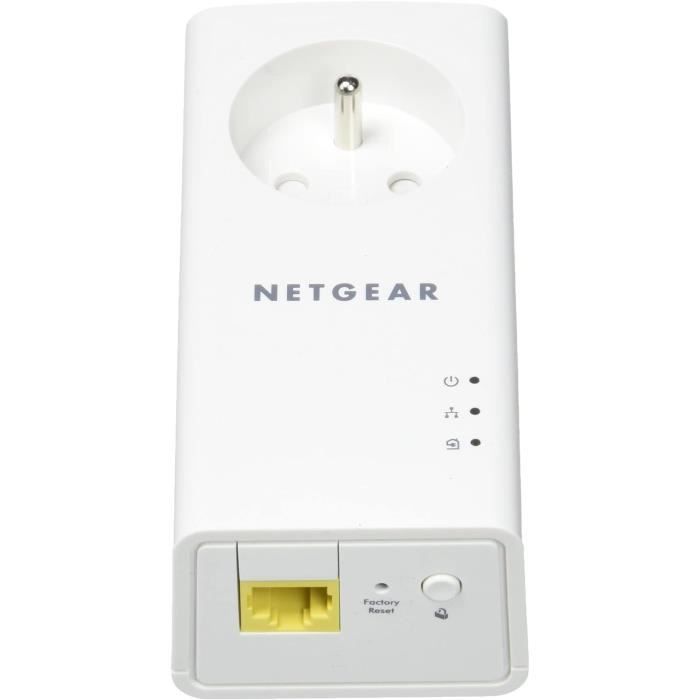 Adaptateurs CPL - NETGEAR - PLP1000-100FRS - 1 Port Ethernet - 1000 ...