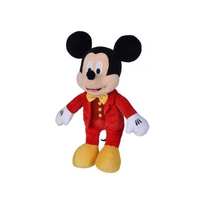 Peluche la souris Mickey Costume Rouge 33 cm - Edition speciale - Set ...