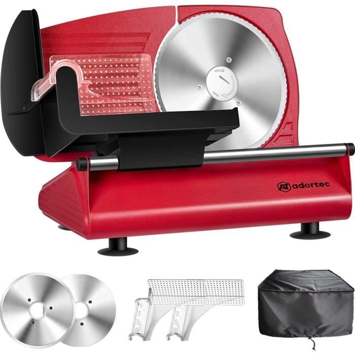 Trancheuse Electrique Trancheuse À Saucisse Rouge[J204] - Cdiscount ...