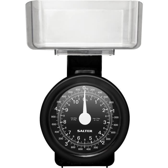 Salter 114 BKCL Balance de Cuisine Mécanique avec Bol Compacte, Mini ...