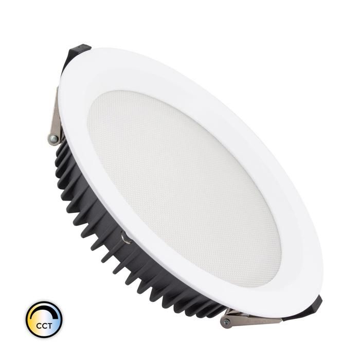 Downlight LED 40W Rond SAMSUNG Aero CCT 130 lm/W Microprismatique LIFUD ...