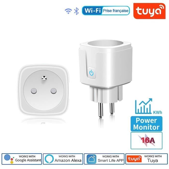 Prise Connectée Wifi Prise Intelligente WiFi + Bluetooth 16A 3520W ...