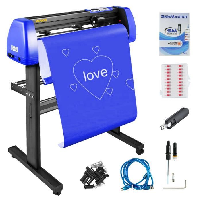 Plotter de Découpe Vinyle - VEVOR - Machine Coupe avec Logiciel + 20 Lames 720 mm - Cdiscount ...