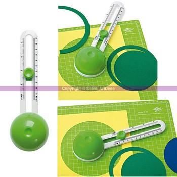Cutter réglable circulaire Comfortline, Découpe de Cercle de 10 à 32 cm ...