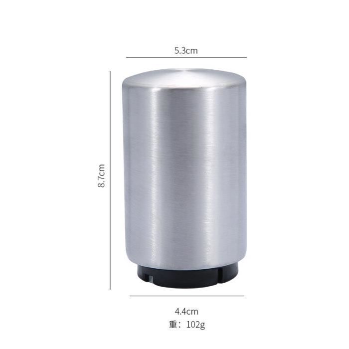 TIRE-BOUCHON,silver--Ouvre bouteille automatique en acier inoxydable ...