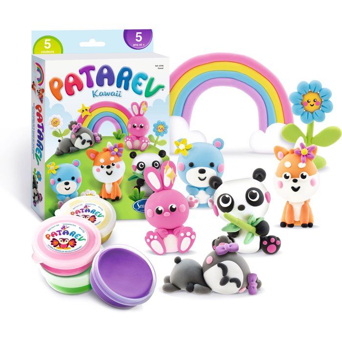Pate à modeler autodurcissante - SENTOSPHERE - Patarev Blister - Kawaii ...