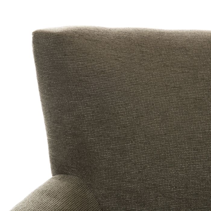 Fauteuil Léon vert kaki - Amadeus - Cdiscount Maison