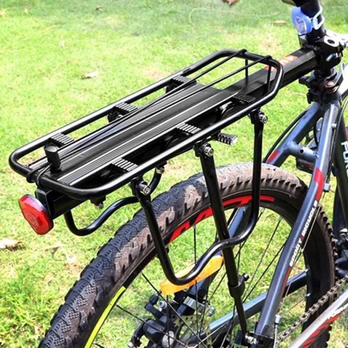 Zerone Porte-bagages arrière, Mountain Bike réglable en rack Porte ...