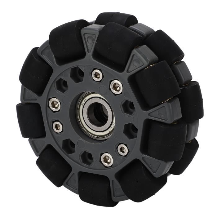 Roue directionnelle omnidirectionnelle pour robot Pneu de Roue Robot ...