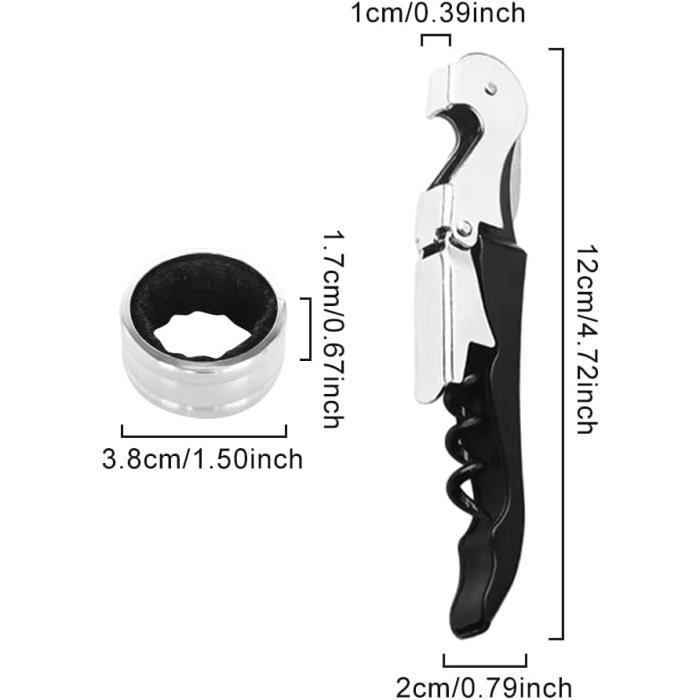 Tire Bouchon Sommelier, Tire Bouchon Professionnel, Couteaux De Sommelier Tire Bouchon En Acier ...