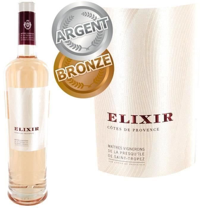 Elixir 2014 Côtes de Provence vin rosé x1 - La cave Cdiscount