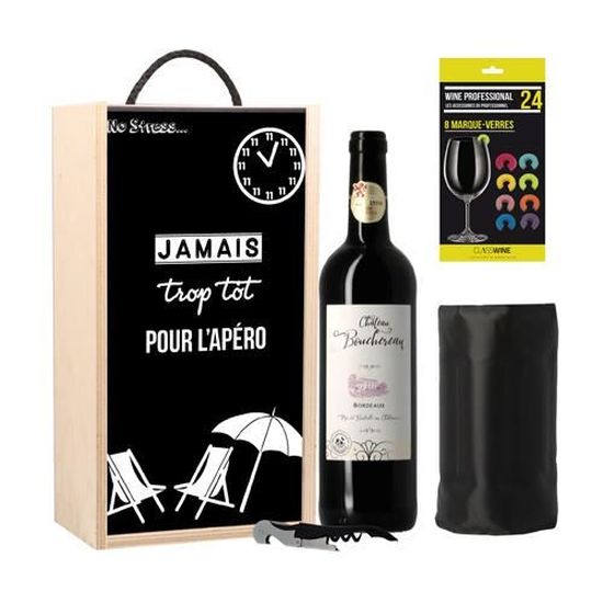 Coffret JAMAIS TROP TOT POUR L'APERO - Cdiscount Au quotidien