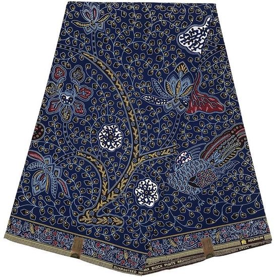 HITARGET Wax Pagne Tissu Africain Collection Original 6 Yards Cire ...