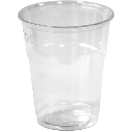 GOBELET JETABLE ILIP 8001511003735 Lot de 200 gobelets compostables ...