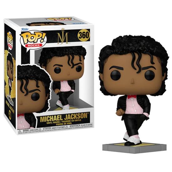 Figurine Funko Pop! Rocks - Michael Jackson - Billie Jean - Cdiscount ...