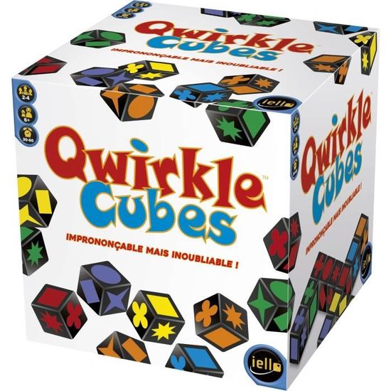 Qwirkle Cubes - Jeu de société de stratégie - IELLO - Cdiscount Jeux ...