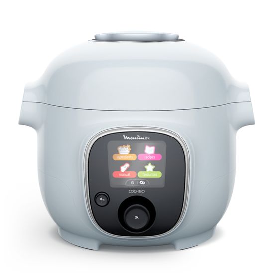 MOULINEX Cookeo Mini Multicooker - Light Blue 150 recipes CE880410 ...