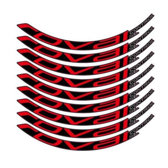 Red -Roval control – autocollant de roues de 29 pouces SL,pour jante de ...