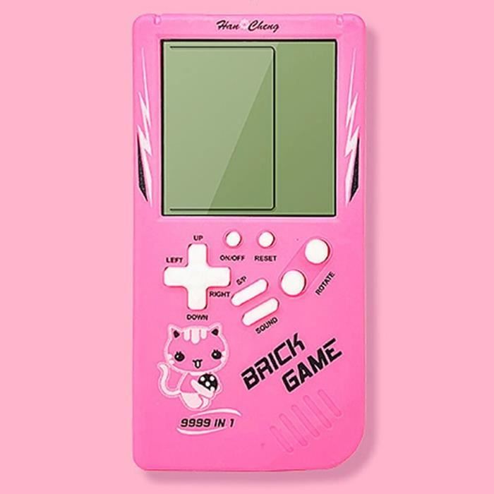 Rose - Console de jeu grand écran 3.5 pouces, 4, 23 jeux, classique ...