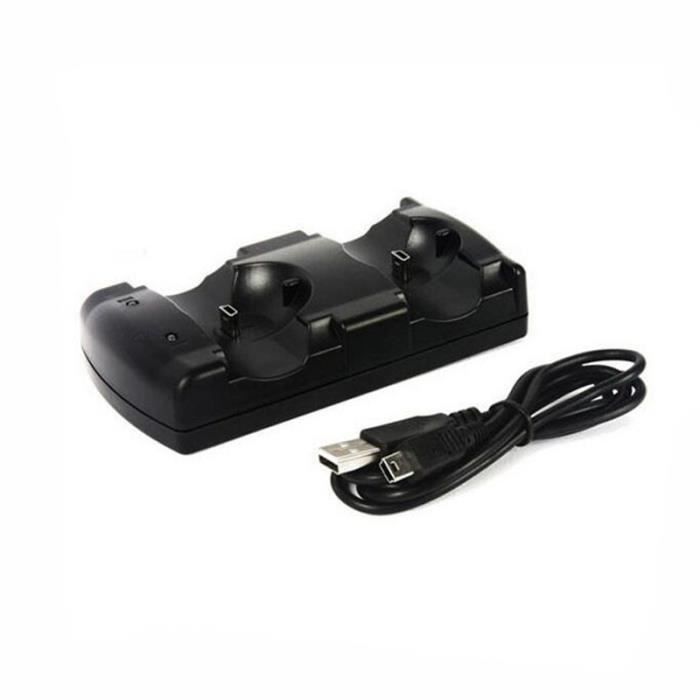 Dual USB Charging Holder Dock Station Charger Stand for Playstation 3 ...