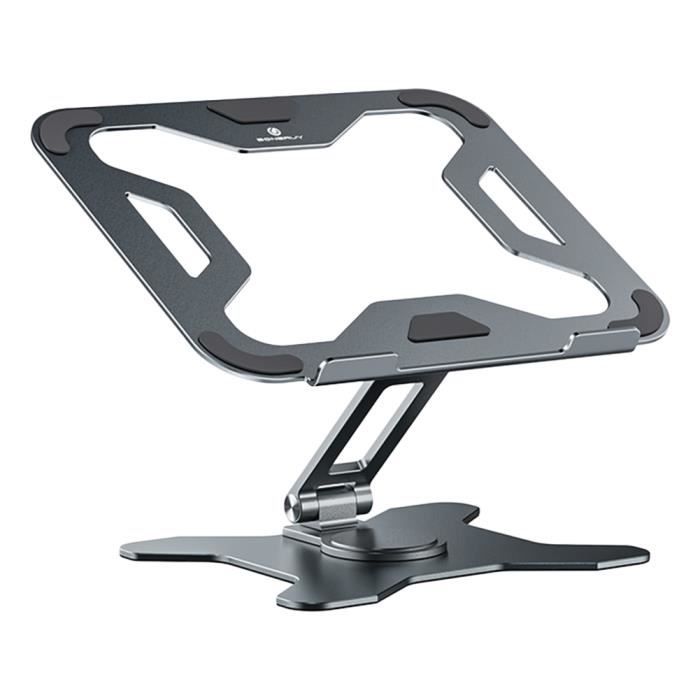 Gris - Support en alliage'aluminium pour ordinateur portable, rotatif à ...