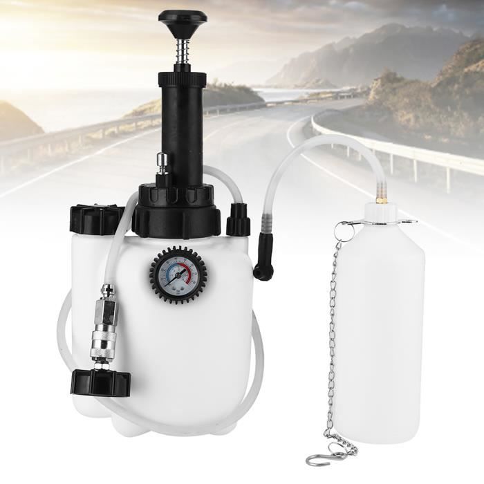 Kit De Purgeur De Liquide De Frein Et D'embrayage 3L Outil Pneumatique ...