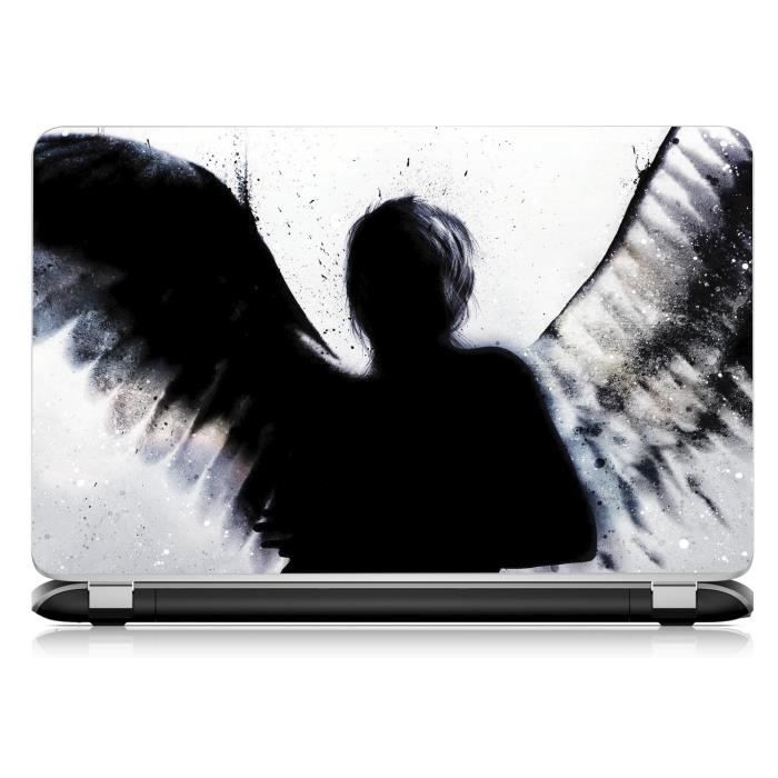 Stickers Autocollants ordinateur portable PC ange ref 502 - Dimension ...