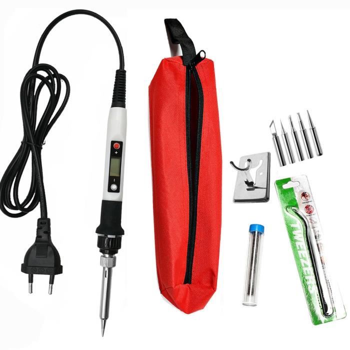 Poste a souder,Mini fer à souder électrique à température réglable,Station de retouche,Mini ...