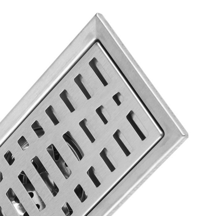 Drain De Sol 1 X Siphon De Sol Rectangle 20X10Cm Siphon De Sol En Acier ...