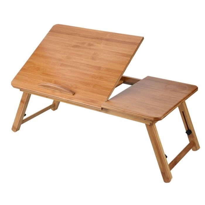Fafeicy table d'ordinateur portable pliante Table d'ordinateur portable ...