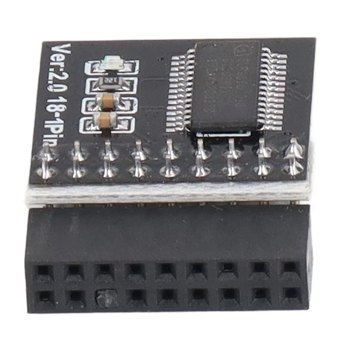LIU-7542150161857-module TPM2.0 Module de sécurité TPM2.0, 18 Broches ...