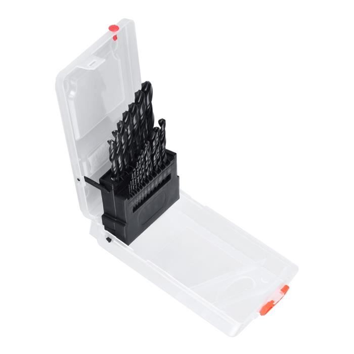 Mode foret hélicoïdal outil à main pratique 19 PCS à grande vitesse en ...